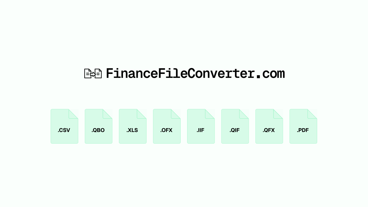 OFX to PDF Converter - Instant & Free